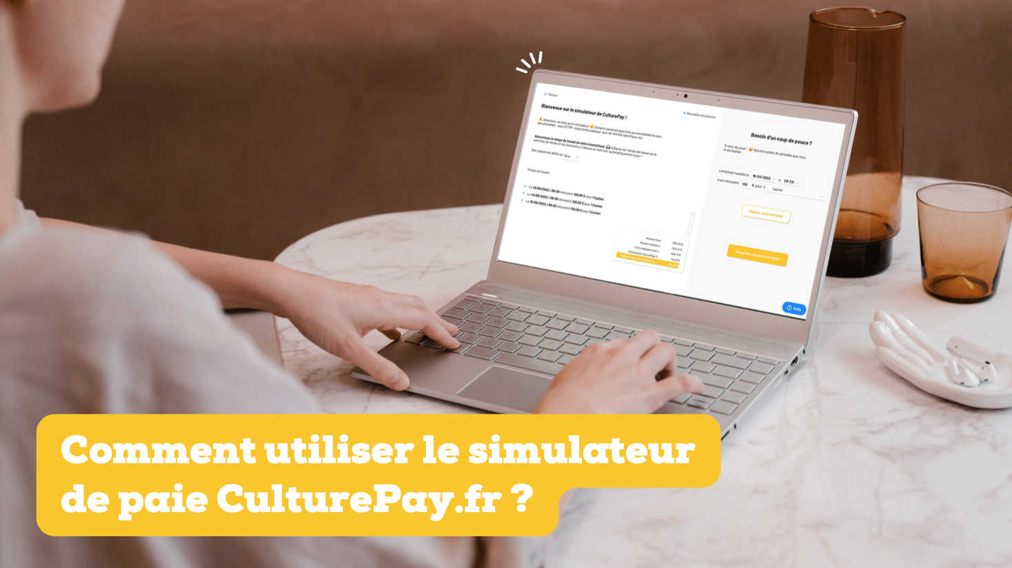 Comment utiliser le simulateur de paie CulturePay.fr